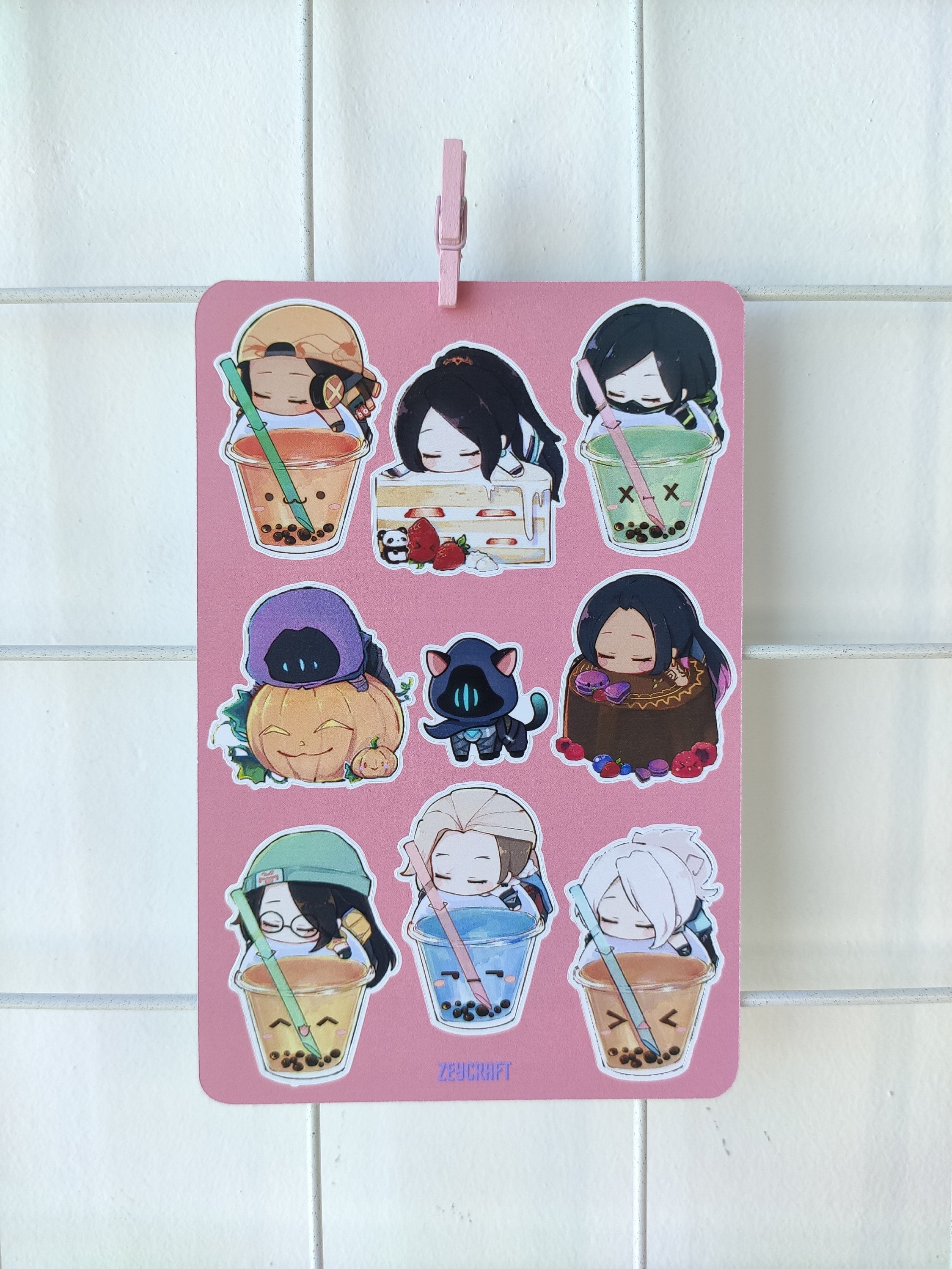 Valorant Sticker Set - Etsy