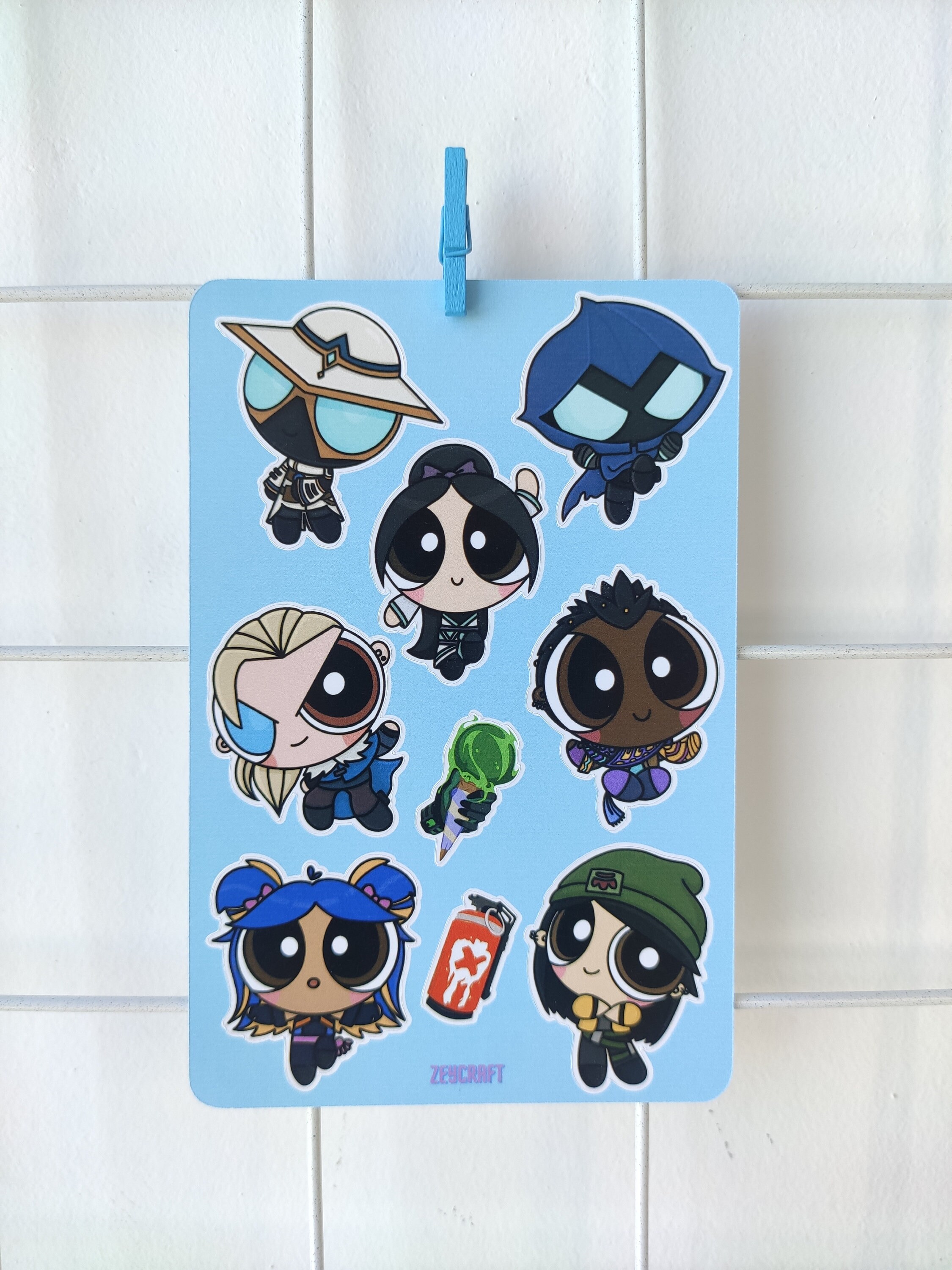 Valorant Sticker Set - Etsy