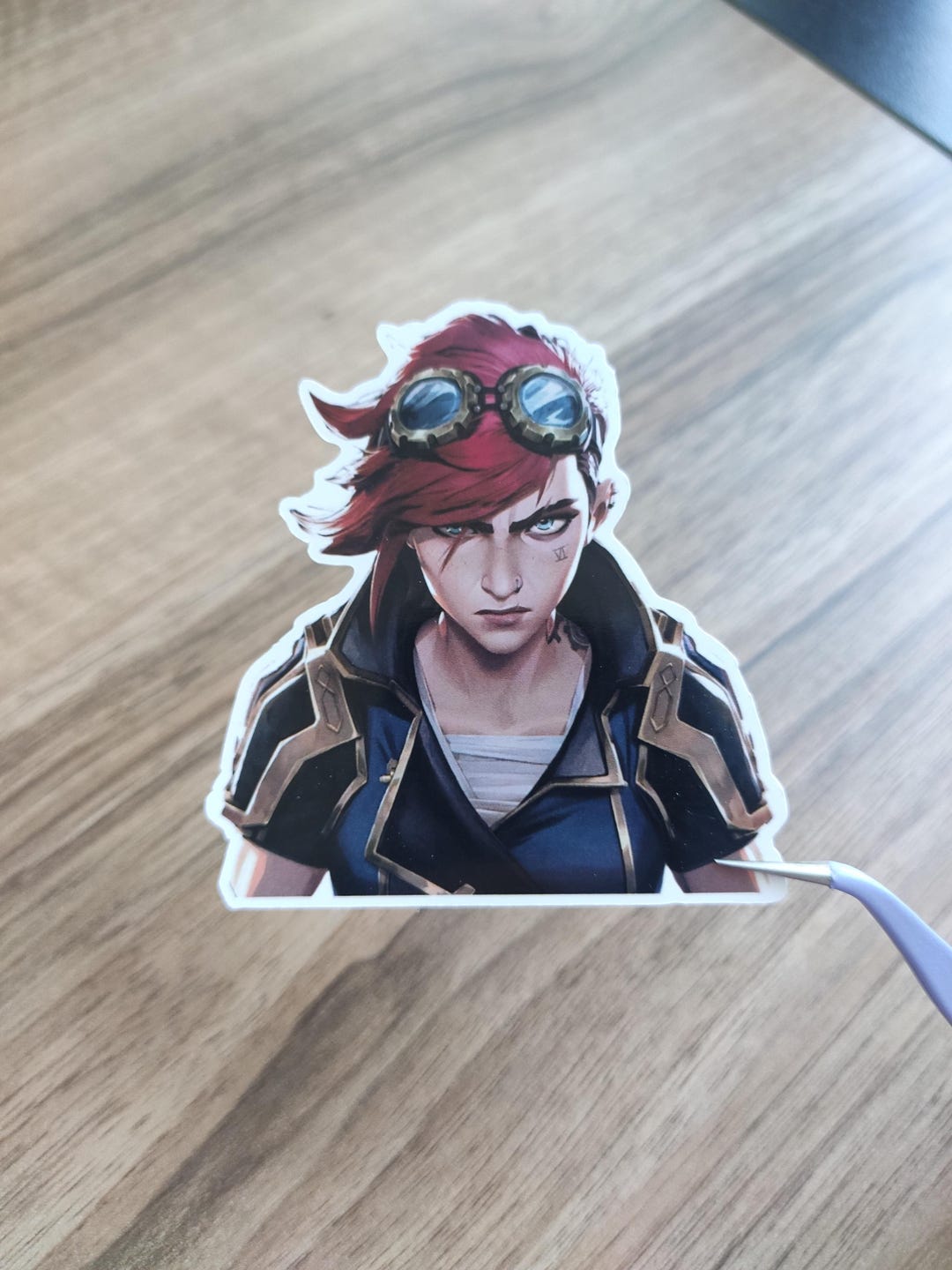 VI Stickers, Jinx Stickers, Arcane Sticker, League of Legends Stickers ...