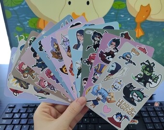 League of Legends - Rengar Chibi Fanart| Clear Vinyl Sticker | Water ...