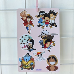 One Piece Sticker Set - Etsy