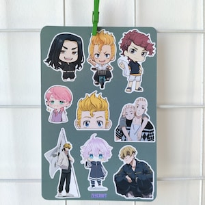 Tokyo Revengers Sticker Set - Etsy