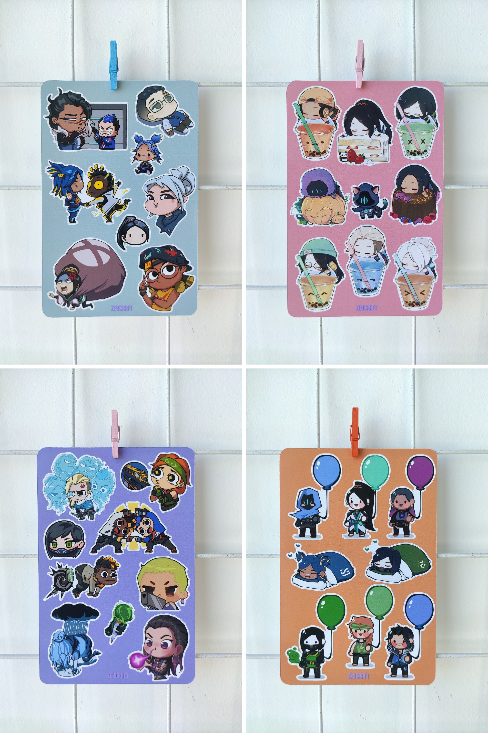 Valorant Sticker Set - Etsy