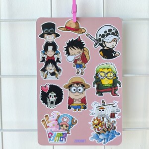 One Piece Sticker Set - Etsy