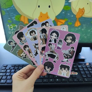 Osamu Dazai/bungou Stray Dogs Sticker Set - Etsy