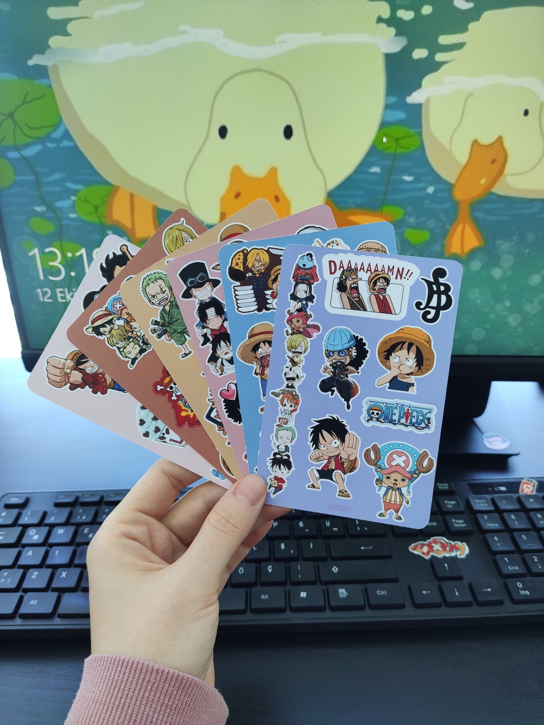 One Piece Sticker Set - Etsy