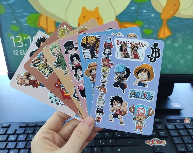 One Piece Sticker Set - Etsy