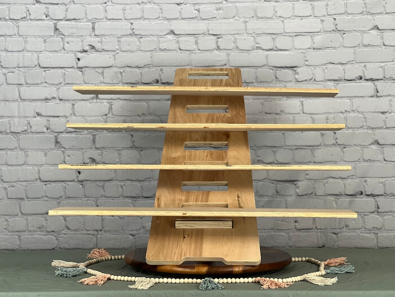 Display Shelves - Quick Setup - 4 Tier 30" Shelf Display - Craft Show ...