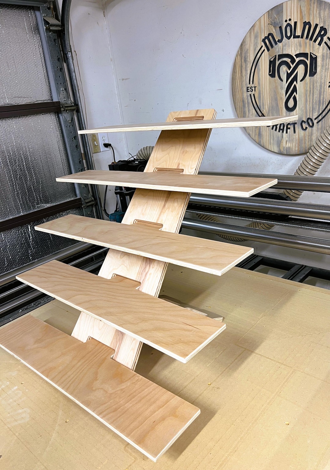 Display Shelves - Quick Setup - 5 Tier Shelf Display - Craft Show ...