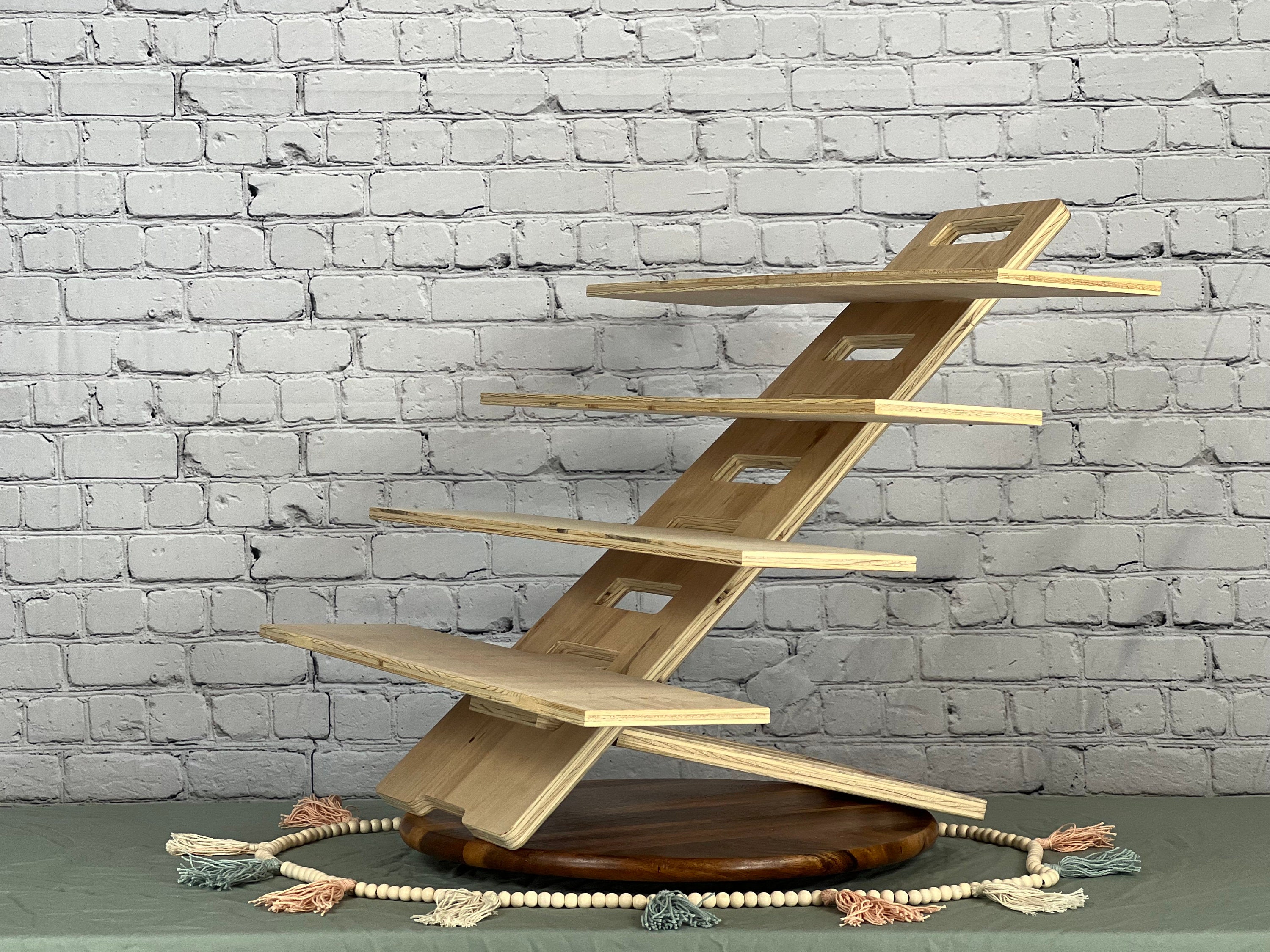 Display Shelves - Quick Setup - 4 Tier 30" Shelf Display - Craft Show ...