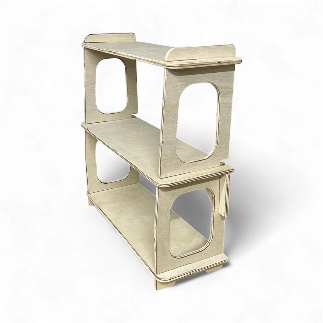 Portable Birch Plywood Display Shelf: Craft Fair Booth Organizer - Etsy