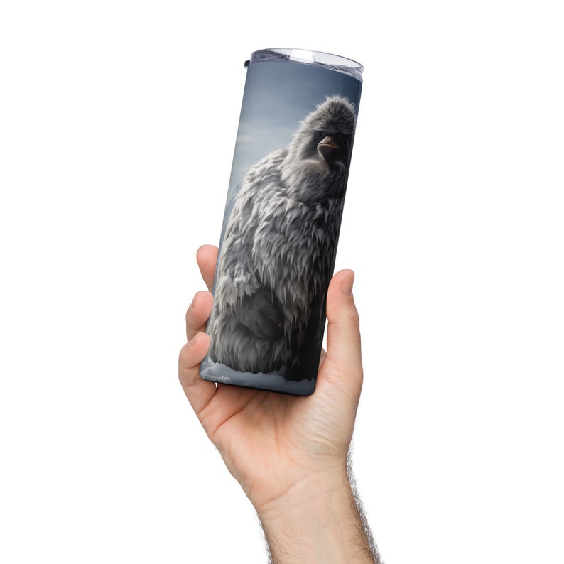 Fat Luh Calm Fit Bird Aqua Titan Tumbler 20oz Stainless Steel - Etsy