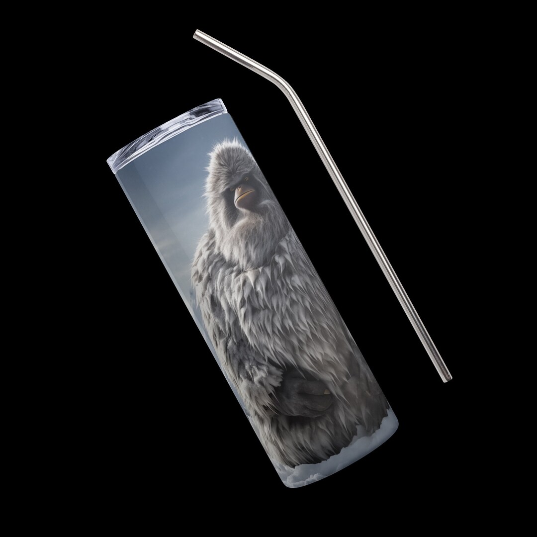 Fat Luh Calm Fit Bird Aqua Titan Tumbler 20oz Stainless Steel - Etsy