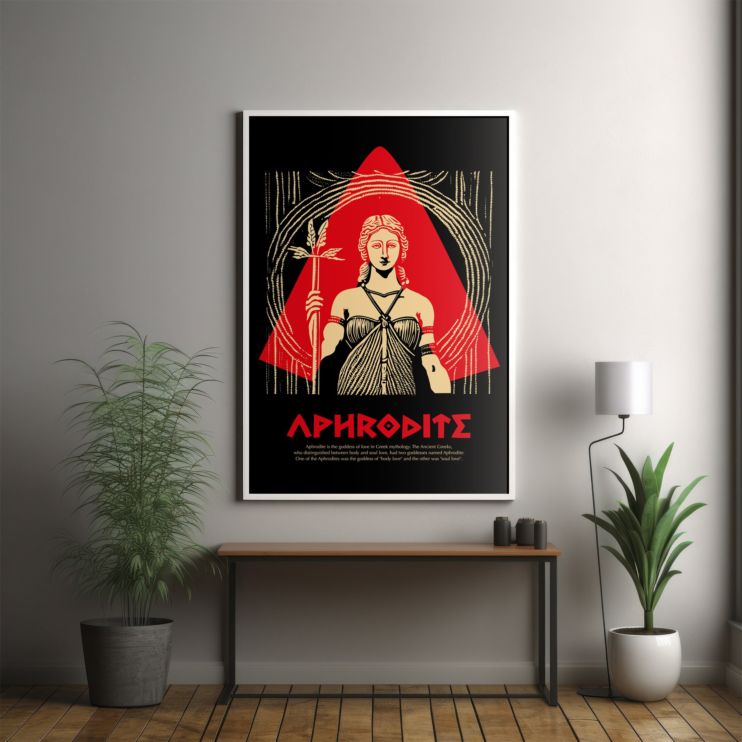 Aphrodite, Decorative Poster, Mythological Greek Gods, Printable Sheets ...