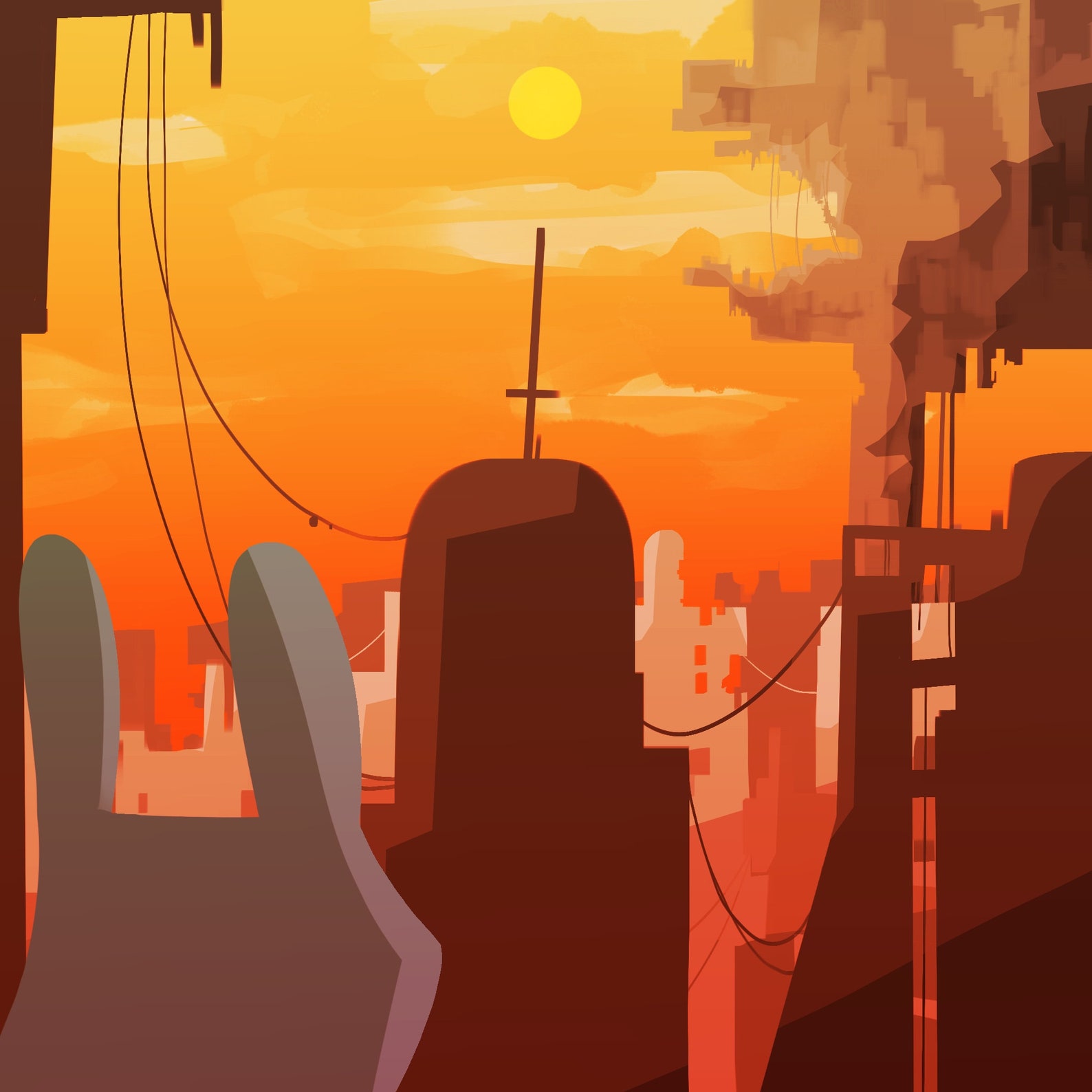 Rain World Slugcat Scenery Landscape - Etsy