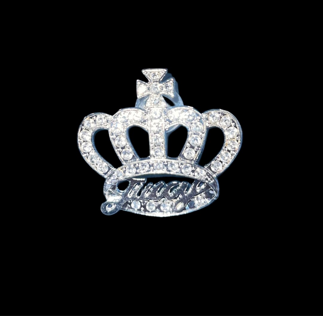 Rhinestone Crown Croc Charms Jibbitz - Etsy UK