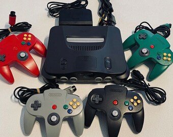 Gold Nintendo 64 N64 Console Region Free OEM Genuine Set - Etsy