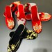Velvet Shoes With Gold Embroidery Are Traditional Nepali Wedding Shoes ...