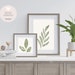 Watercolor Greenery Wall Art - Set of 3 Printable Files | Modern Home ...