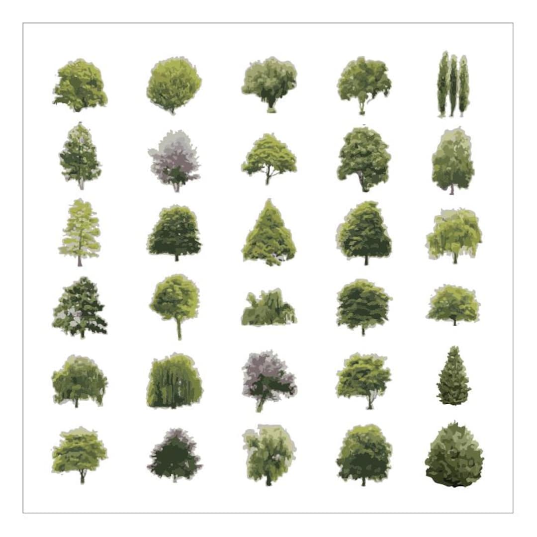 TREE SVG COLLAGE - Etsy