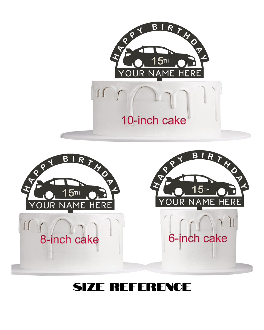 Acura Integra | Birthday Cake Topper | Personalized Cake Topper |car ...