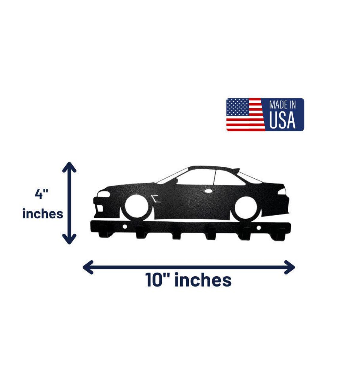 METAL Silvia 240sx S14 Key Holder, Key Wall Organizer, Key Rack Wall ...
