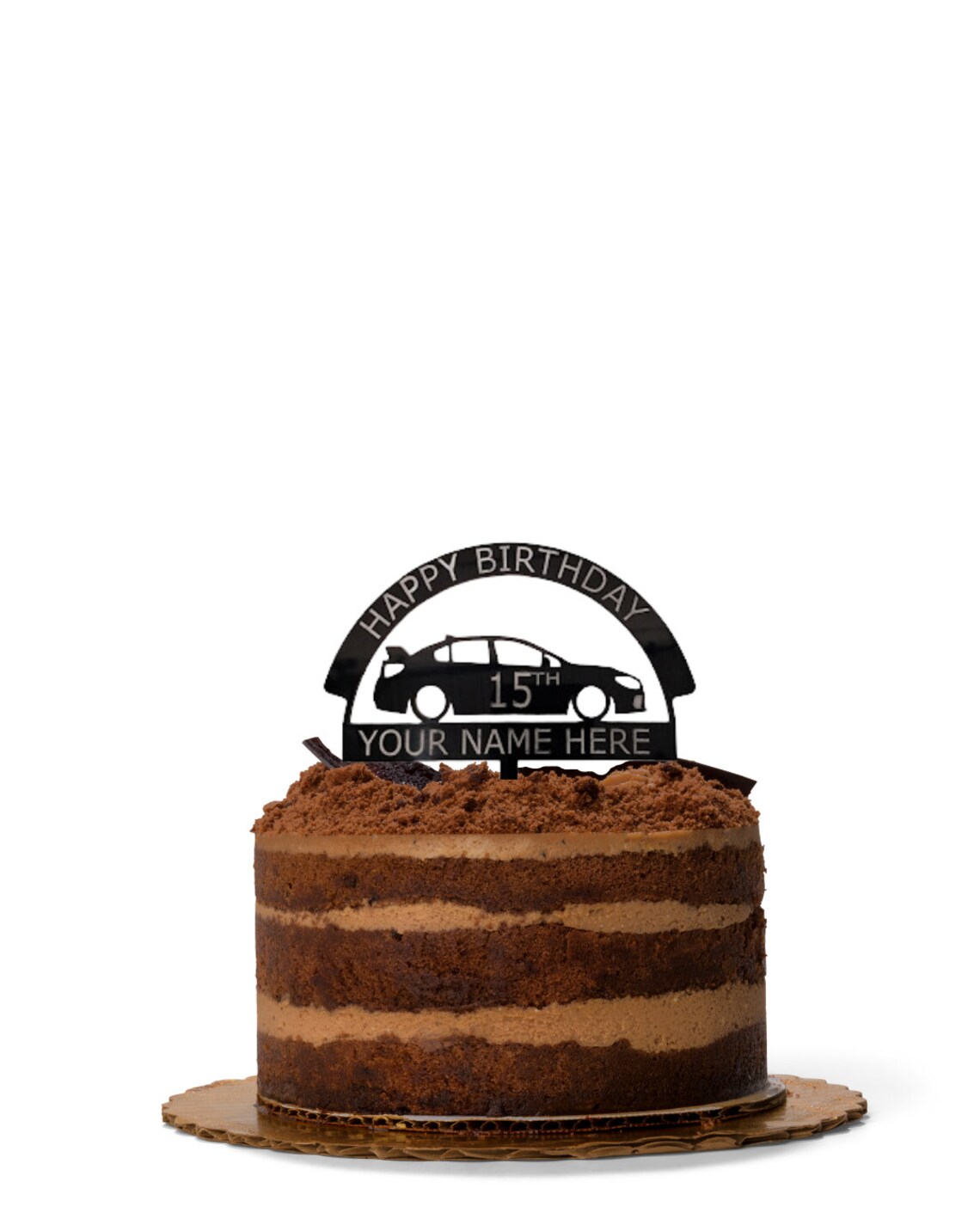 Birthday Cake Topper WRX STI Cake Topper Personalized Cake Topper Car ...