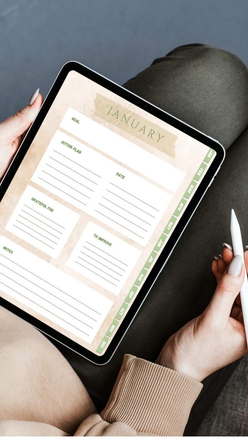 2026 Digital Planne Sets Goodnotes for iPad and Tablet ADHD Planner ...