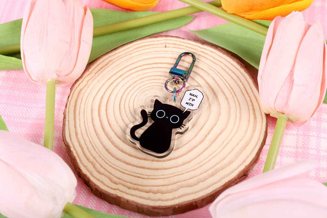 GOJO - Cat Keychain - Etsy