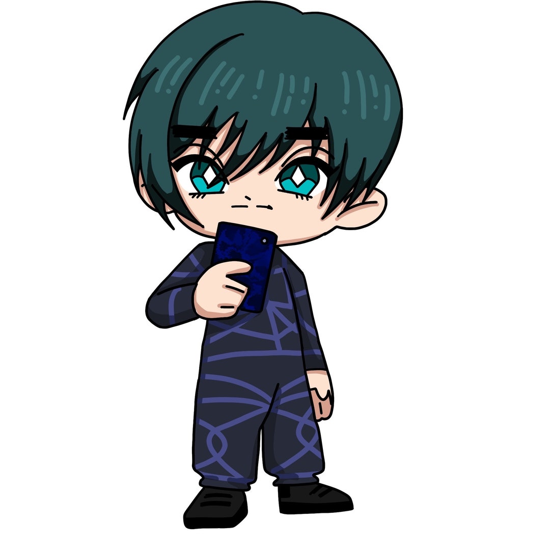 Rin blue Lock Anime Sticker 3x2 - Etsy