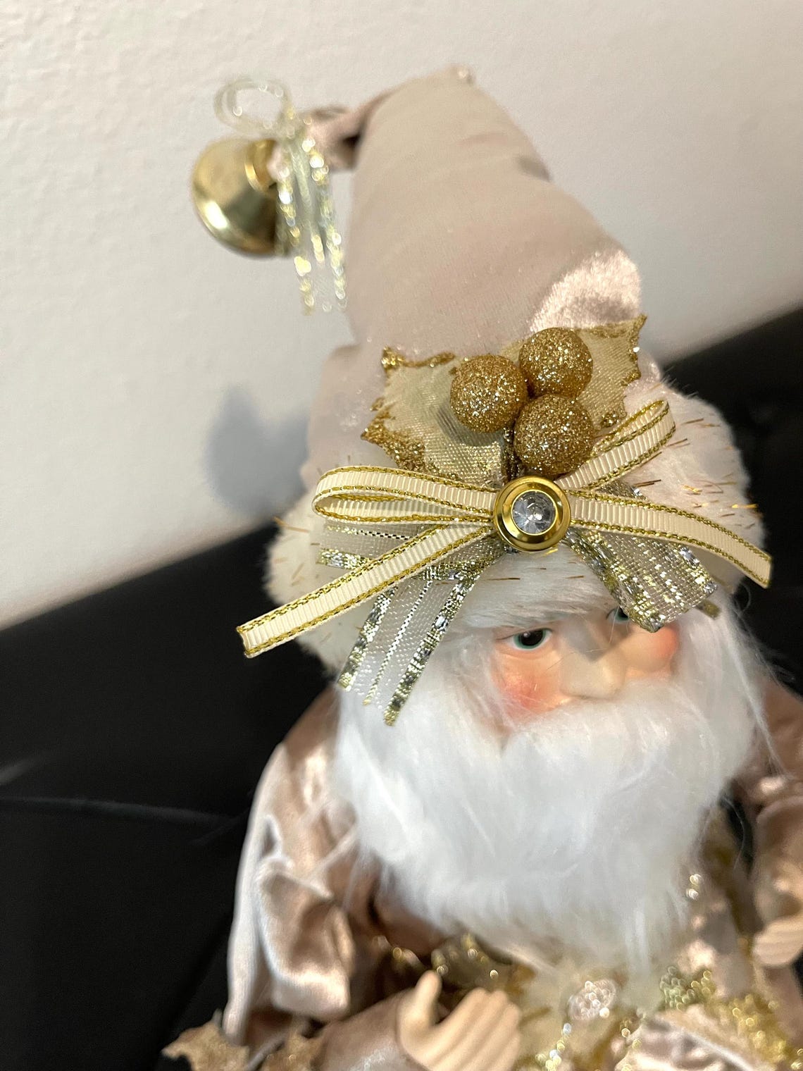 Martha Stewart Christmas Shelf Sitter Posable 22” Santa Claus Doll New ...