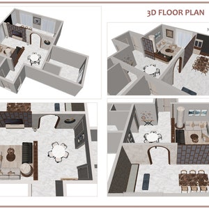 Sketchup Layout Template Pack: Architect & Interior Design (digital ...