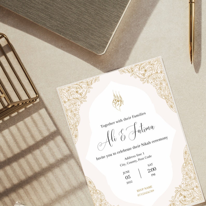 Muslim Wedding Invites | Wedding Invitations | Wedding Invitations ...