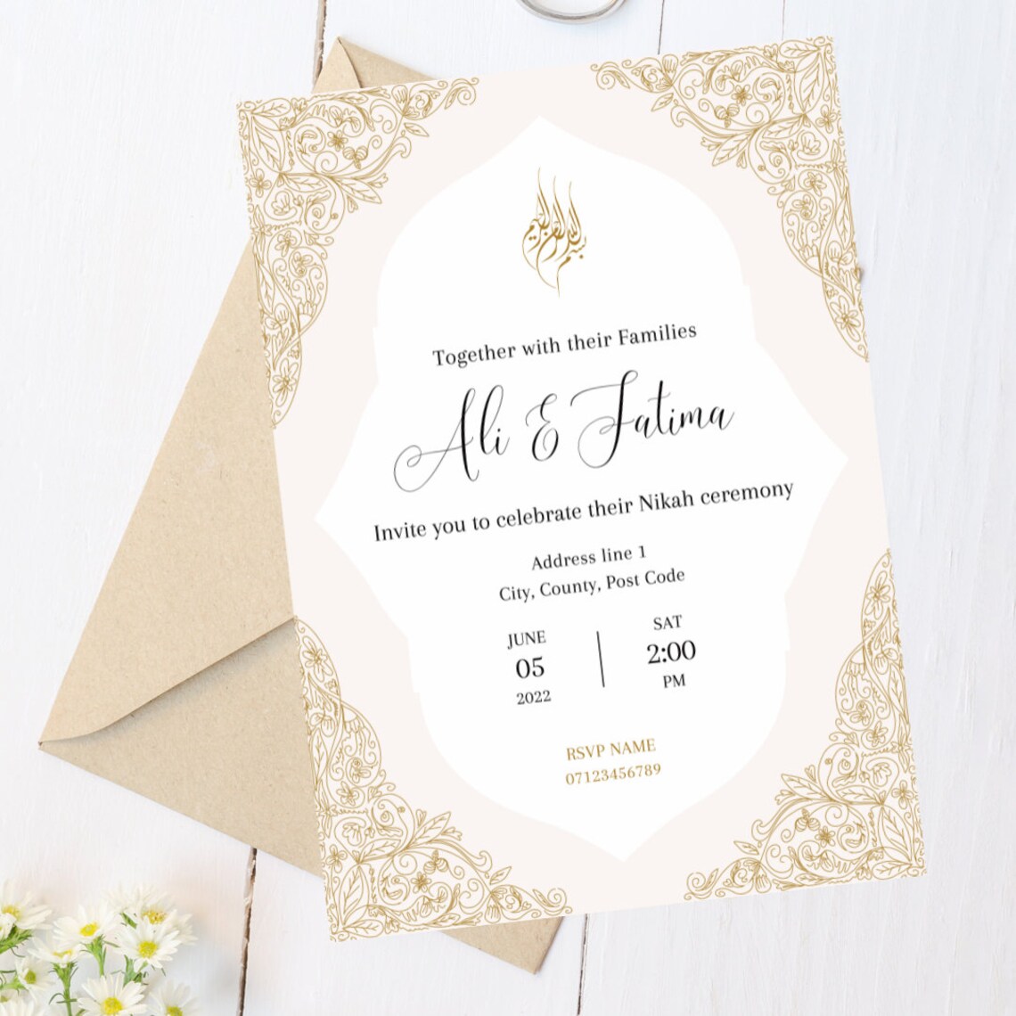 Muslim Wedding Invites | Wedding Invitations | Wedding Invitations ...