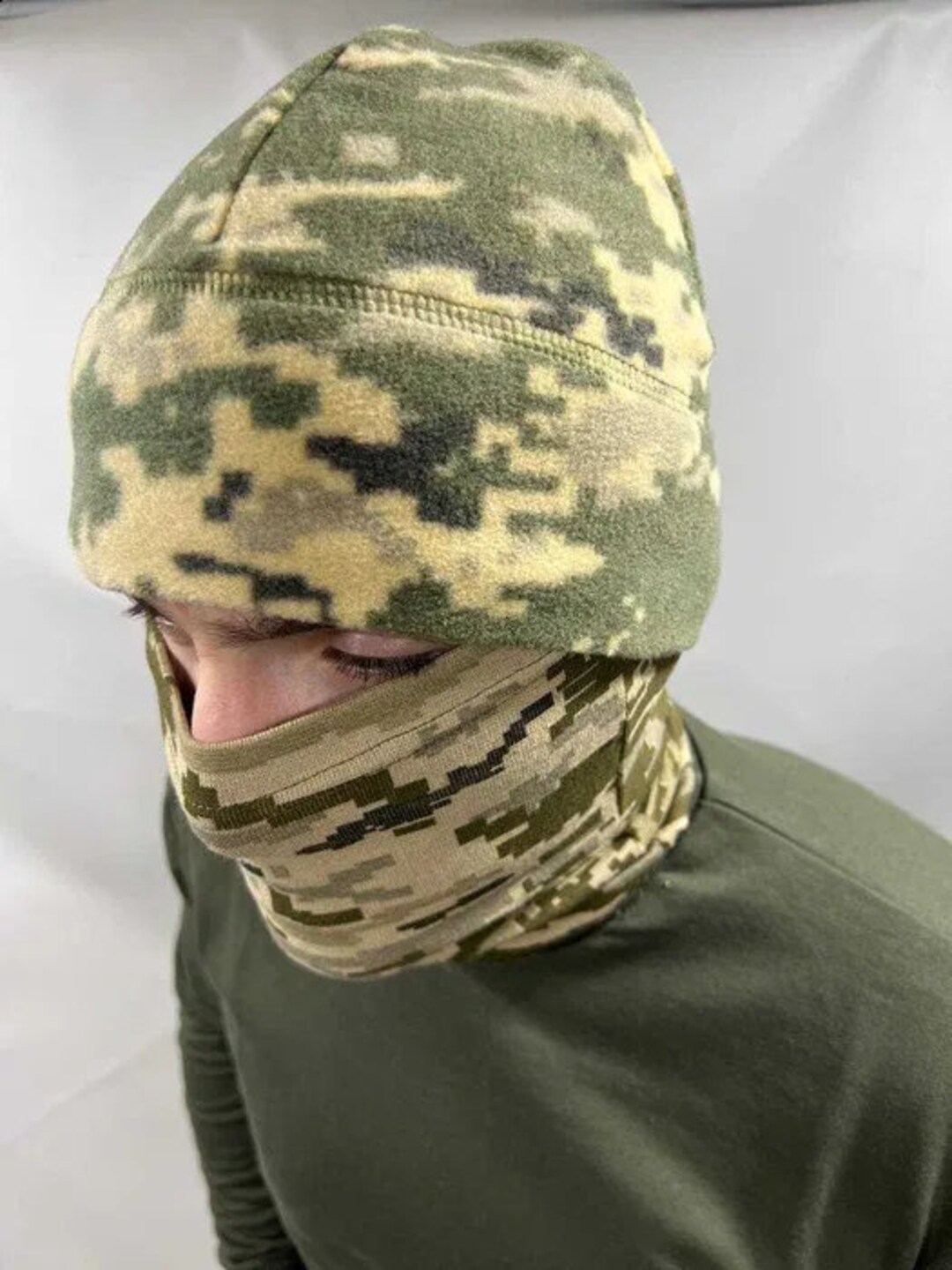 Hap Camouflage on Fleece Military Ukrainian Armed Forces Color - Etsy