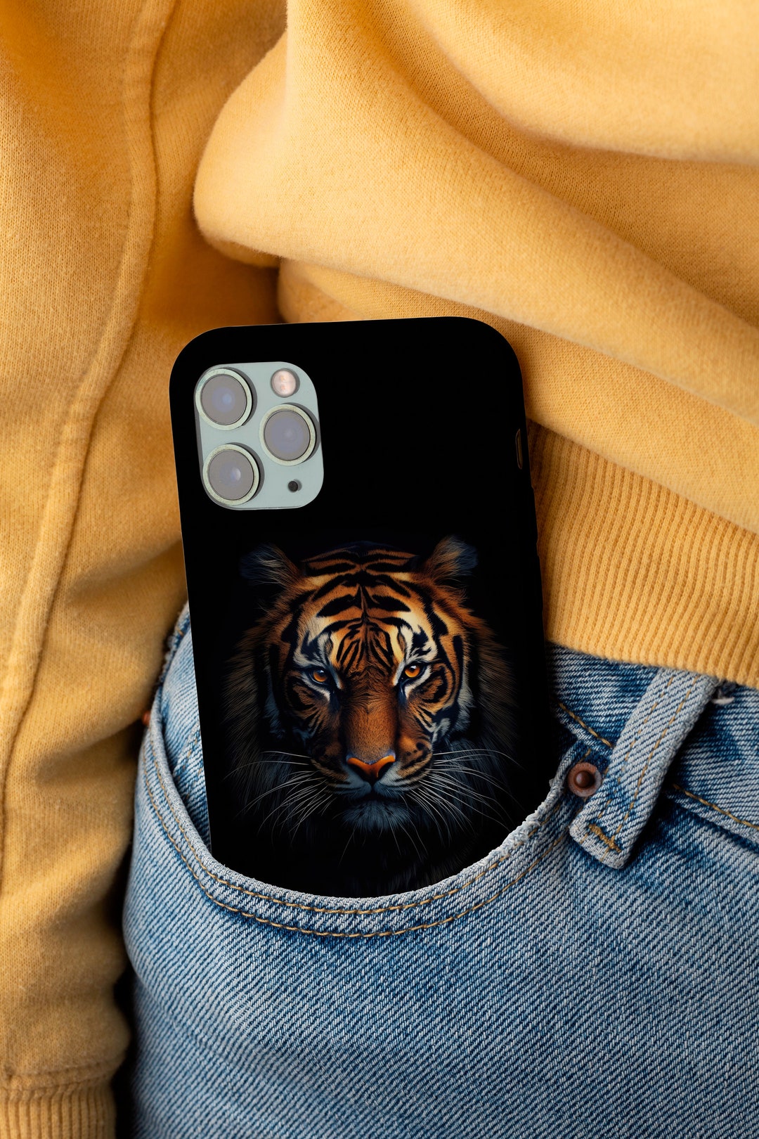 Tiger Phone Case for iPhone 15 14 13 12 Pro XS X SE Samsung S23 S21 S20 ...