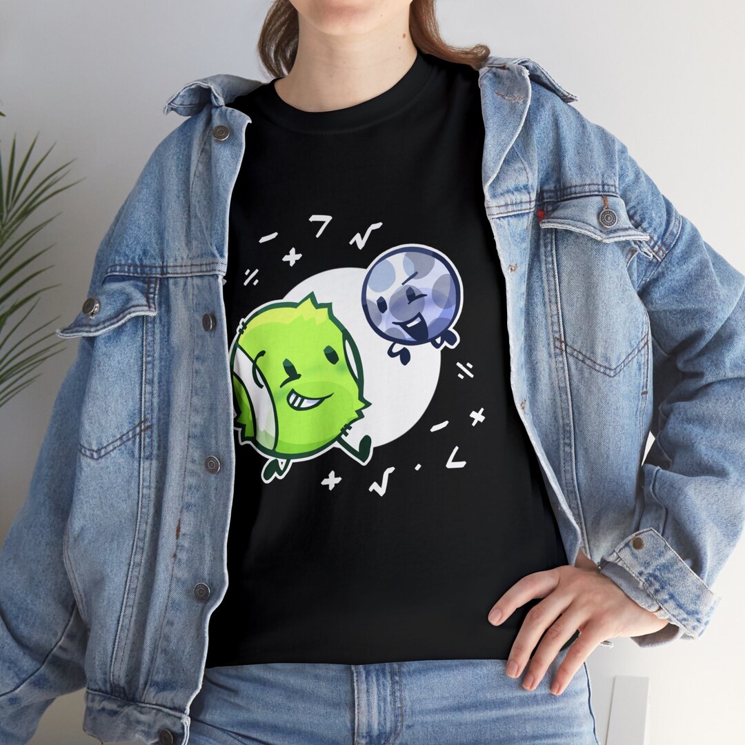BFDI Tennis Ball and Golf Ball Duo Math Unisex Tee Shirt - Etsy