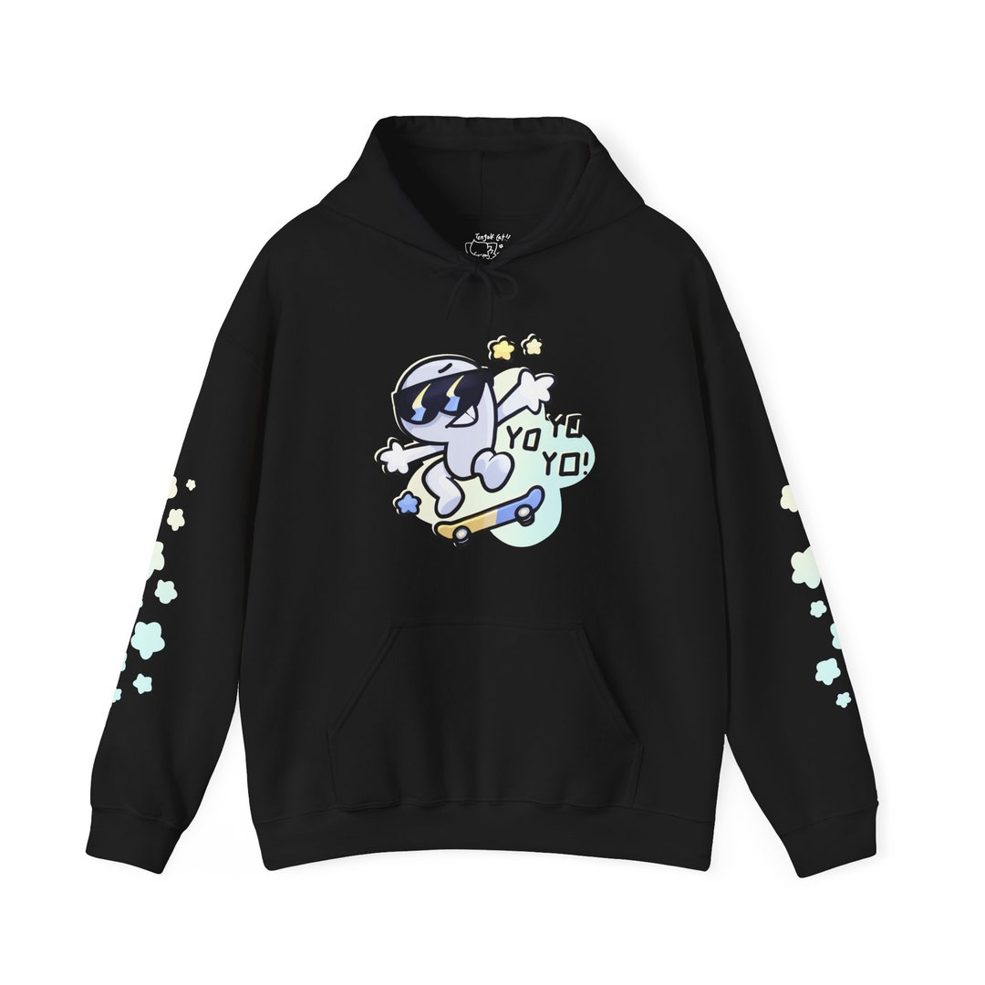 BFDI Nine Yo Yo Skateboard Hoodie - Etsy