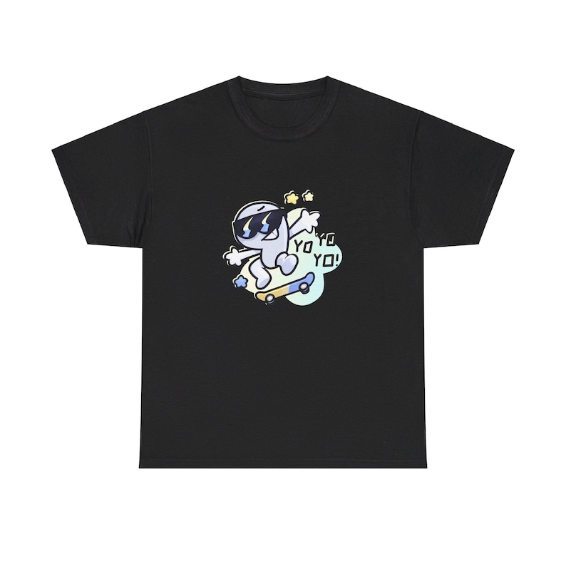 BFDI Nine Yo Yo Skateboard T-shirt - Etsy