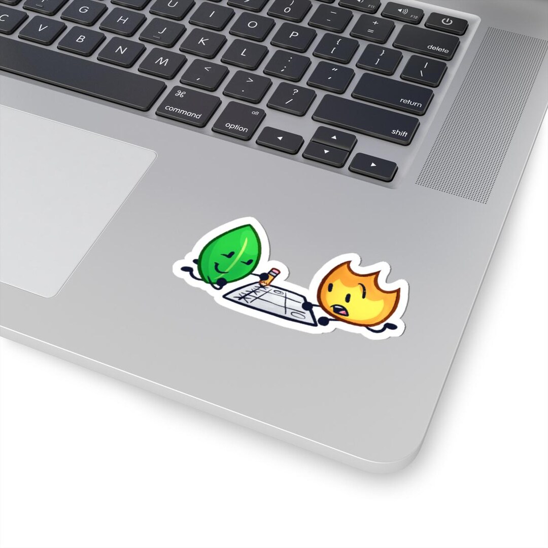 BFDI Firey and Leafy Tic-tac-toe Sticker - Etsy