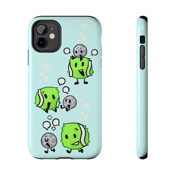 Bfdi Two Phone Case - Etsy New Zealand