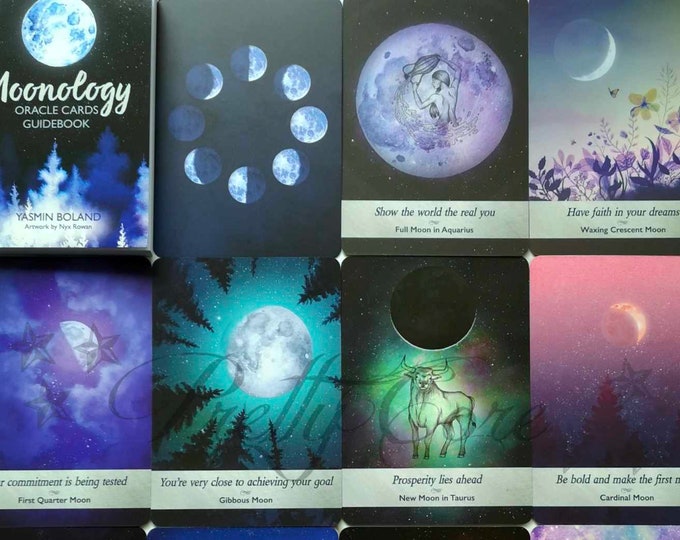 QUEEN of the MOON Oracle DECK Cards & Guidebook by Stacey Demarco ...