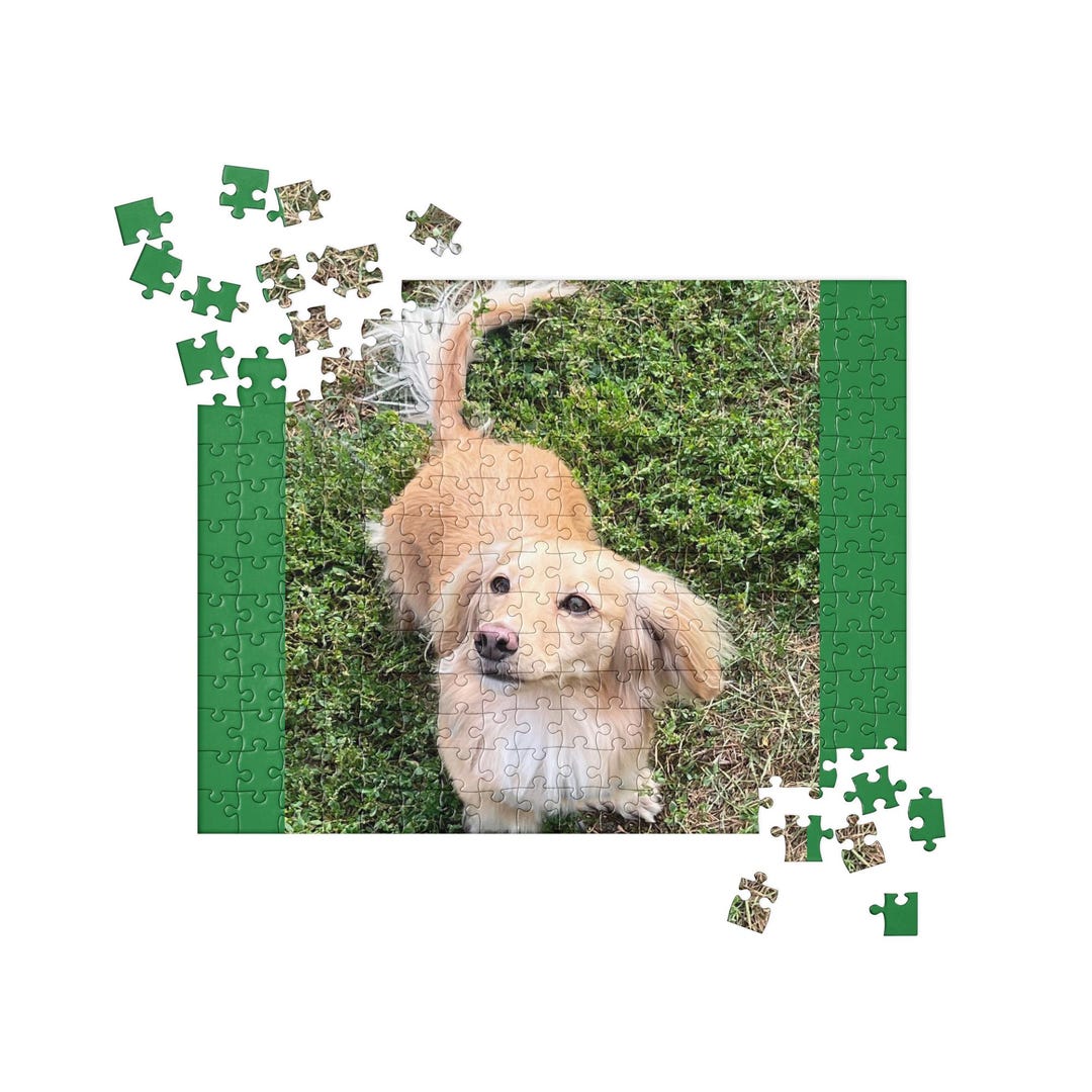 Dachshund Jigsaw Puzzle - Etsy