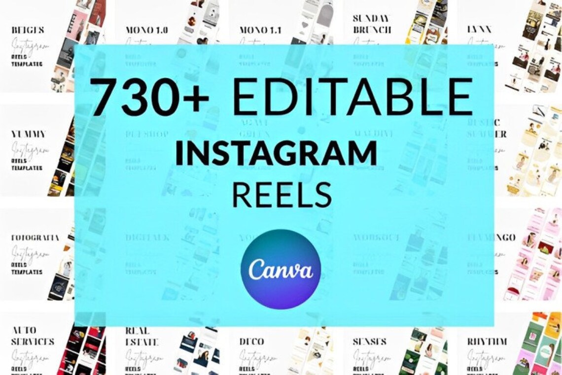 Reels Cover Templates - Canva Templates for Instagram Reels, Stories ...
