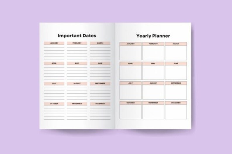 Editable 365 Days 2024 Planner Canva KDP Planner, Goodnotes Planner ...