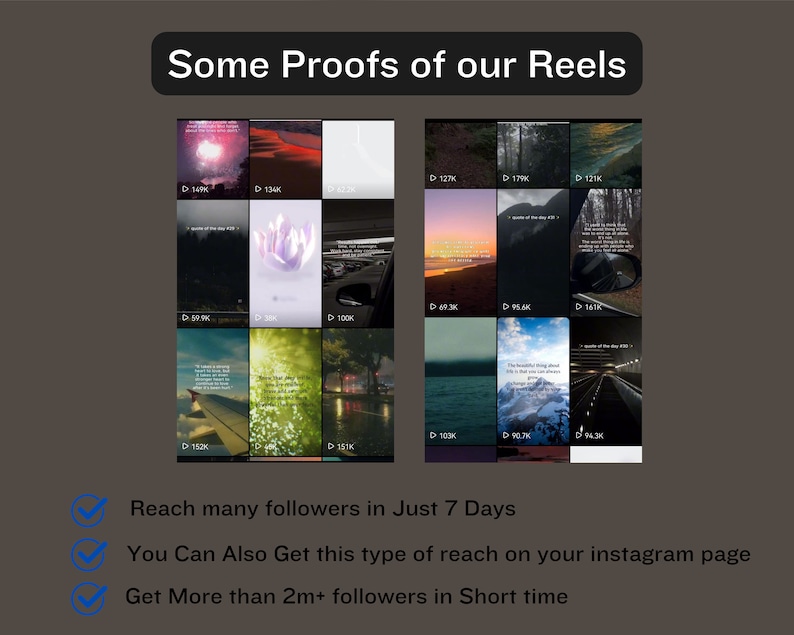250+ Motivational Quote Reels Bundle - Instant Downloads, Viral Reels ...