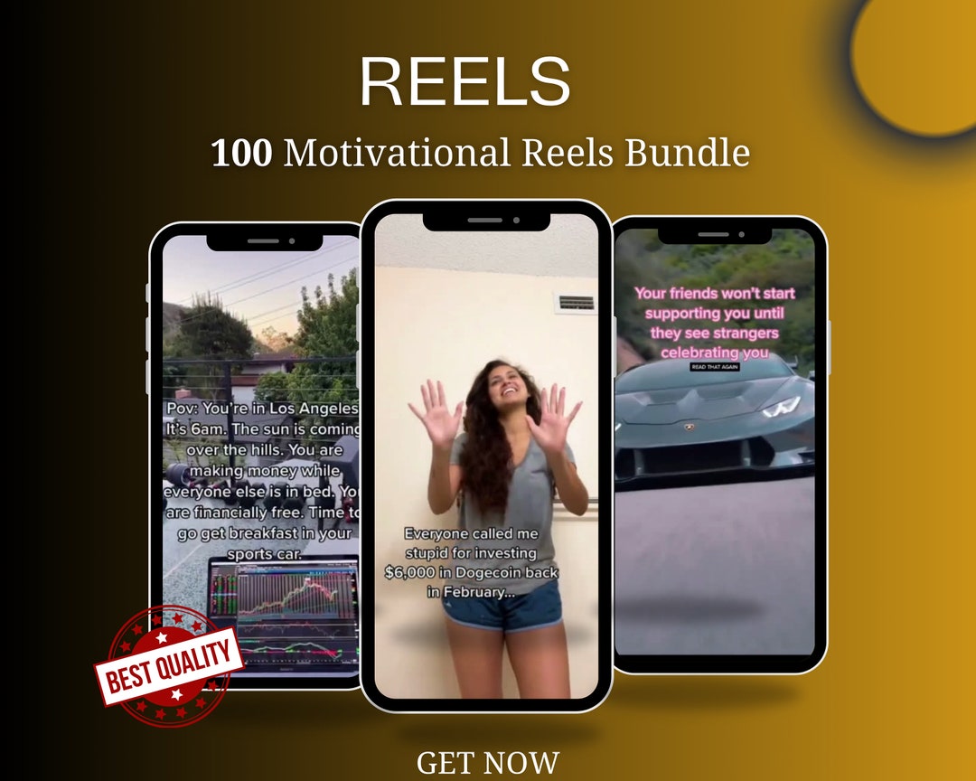 100+ Instagram Motivation Reel Engagement Reels, Motivational Inspiring ...