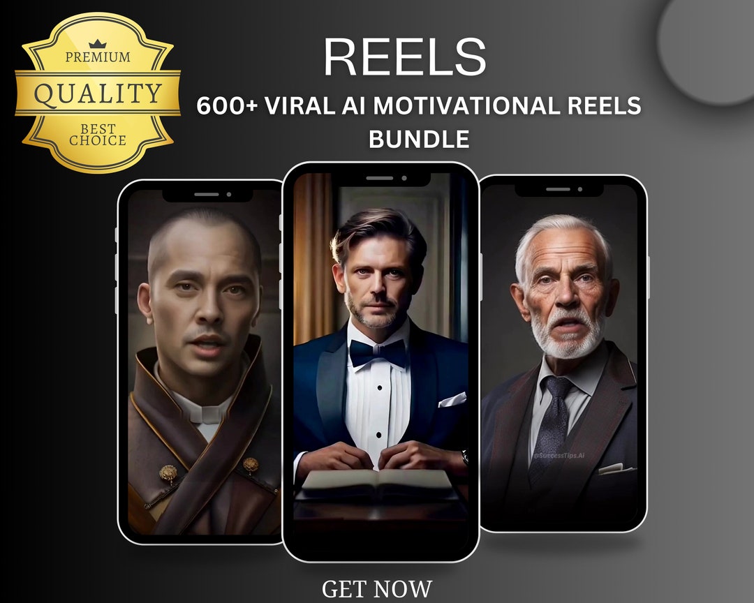600+ Ai—ready to Use Motivational—reel Bundle for Your Instagram ...