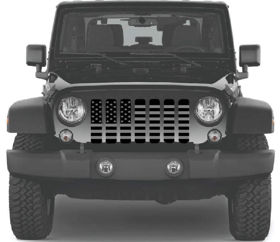 American Tactical Flag Grille Insert for Wrangler or Gladiator 1976 ...