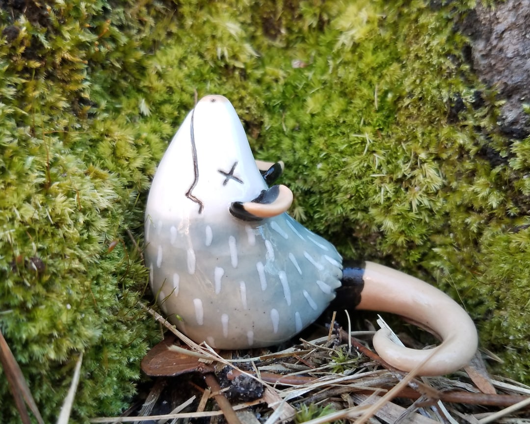 Handmade Ceramic Opossum little Guy Pottery Possum Figurine - Etsy